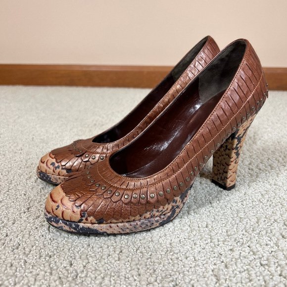 Isabella Fiore | Shoes | Isabella Fiore Leather 4 Heels Italian ...